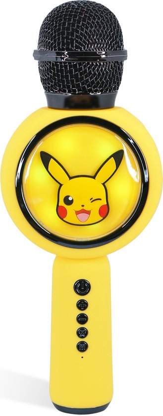 Pokémon - microphone karaoké PopSing - sans fil - éclairage LED - haut ...