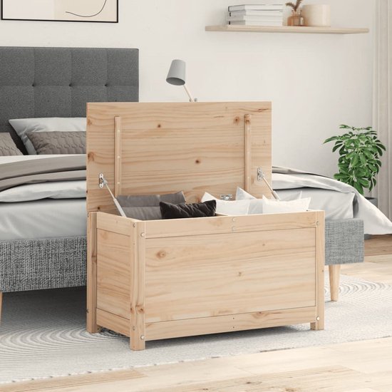 Opbergbox – Opbergdoos – Opbergkist – Houten Box – Opbergbak – Massief ...