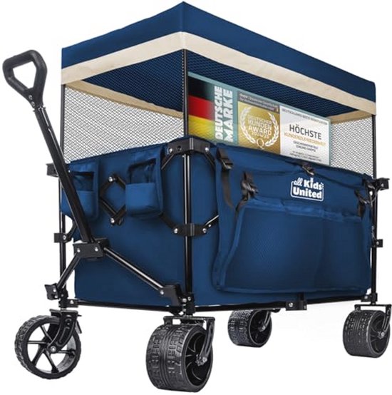 Opvouwbare Bolderkar en Transportkar – Ideaal voor Strand, Tuin en ...