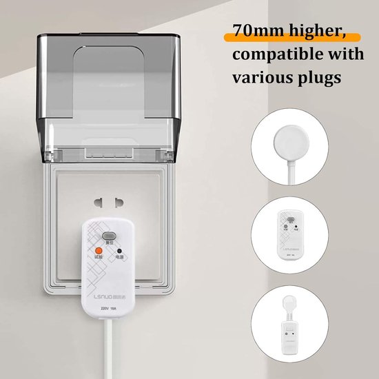 Waterproof Plug Cover - Outdoor Sockets - Socket Protection for ...