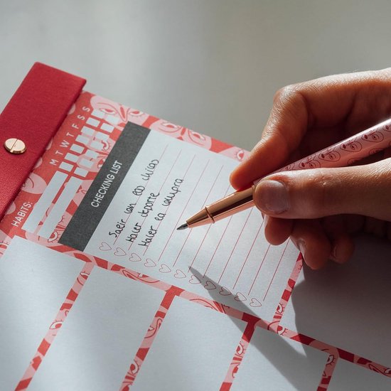 A4 Weekplanner Scheurblok voor Bureau - Grote Kalender en Takenlijst ...
