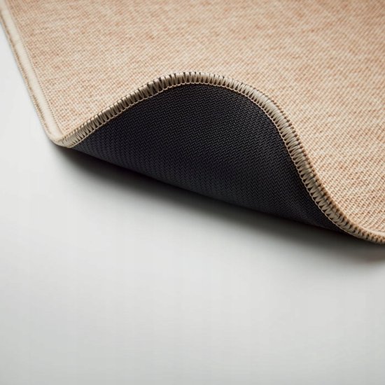 Tapis de Noël en lin avec Père Noël humoristique, antidérapant et ...