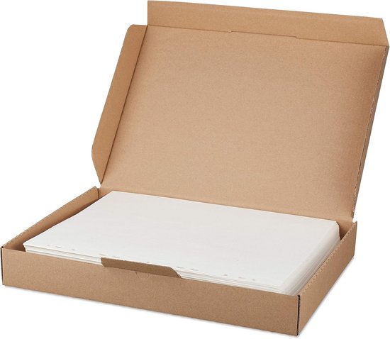 Fotokarton 100 vellen wit pergamijn 230 x 297 mm | bol