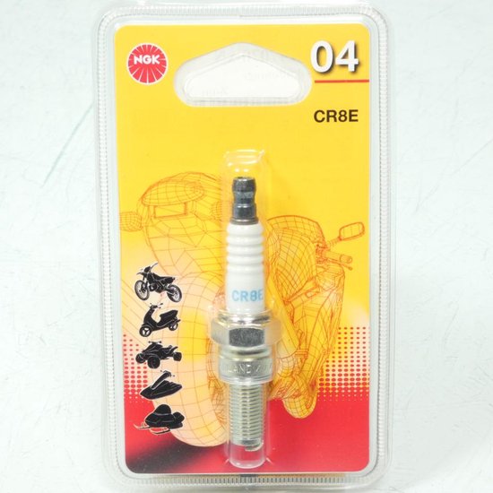 Bougie d'allumage NGK pour Moto Hyosung 125 Rx D 2001 à 2007 Neuf | bol