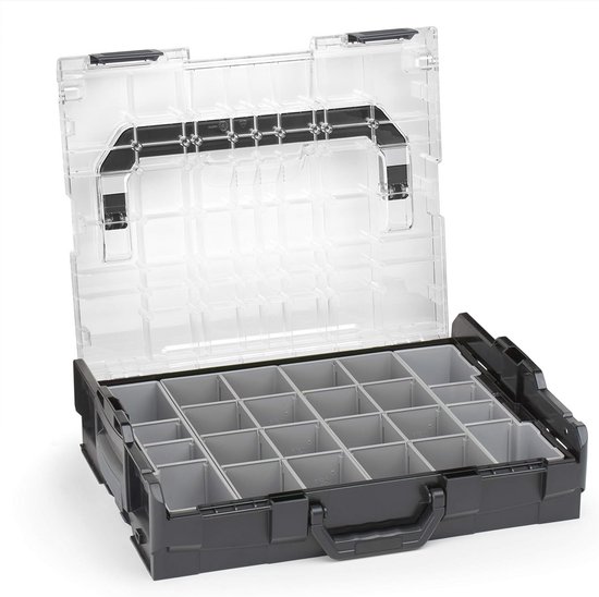 Assortimentsdoos Large met Transparant Deksel en Inzetbakjesset voor ...