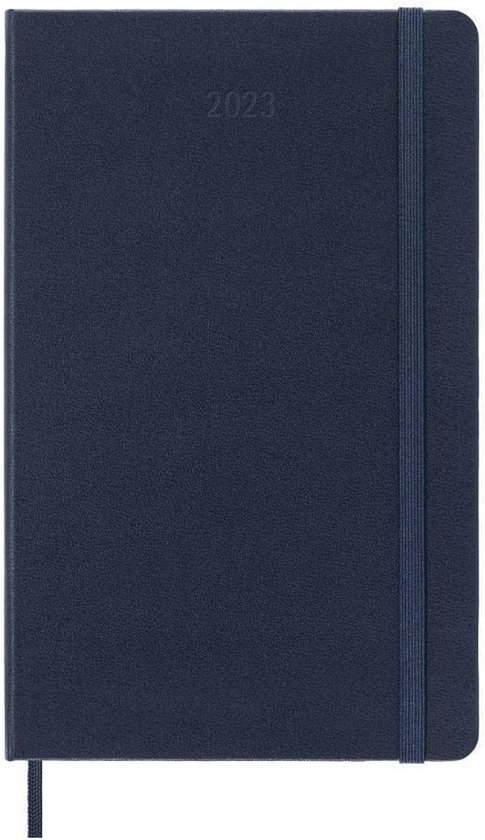 Grote Harde Kaft Wekelijkse Planner voor 12 Maanden - Saffierblauw | bol