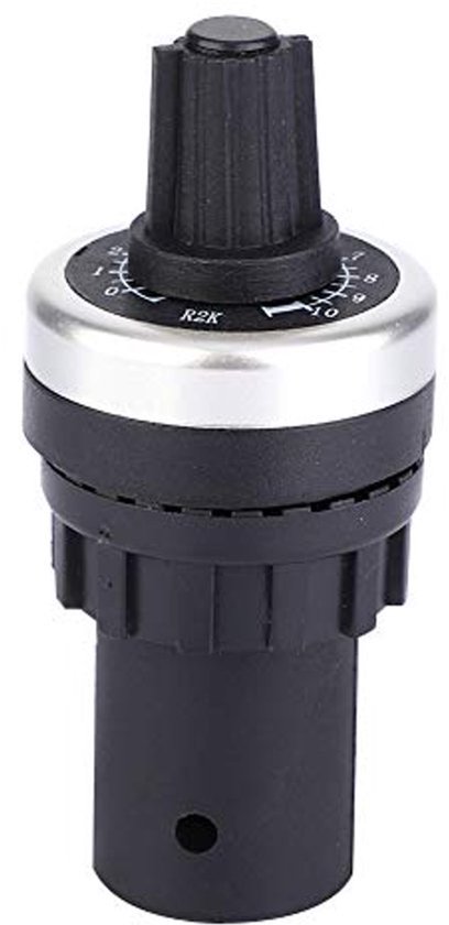 LA42DWQ Potentiometer - 22mm - 2K - D-type Exponential | bol
