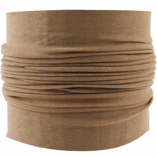 KOMBAT Multifunctionele Nekwarmer/Buff - Coyote Tan | bol