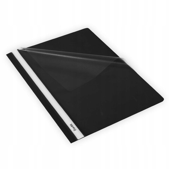 Bantex Budget Zwarte A4 Mapje - Zichtbaar en Veilig Documenten Opbergen ...