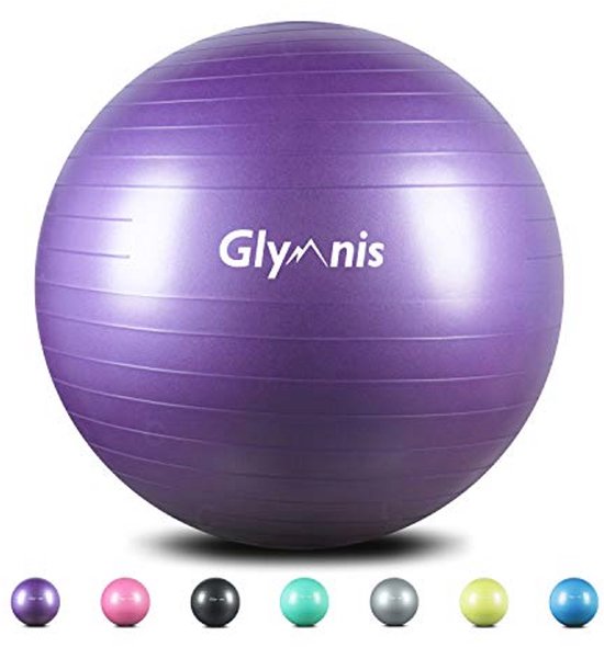 Fitnessbal voor Yoga en Training - Antislip - Diverse Maten en Kleuren ...