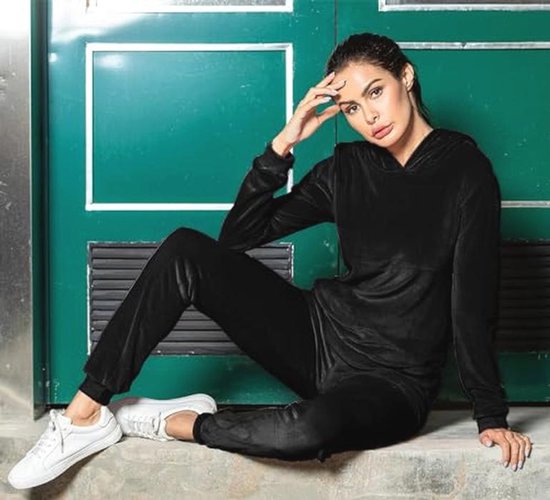 Dames Velours Joggingpak voor Winter - Warm Sportpak, Huispak met ...