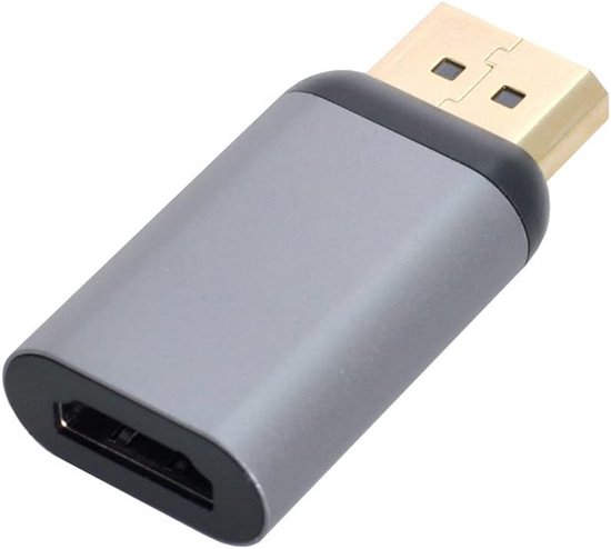 DisplayPort naar HDMI Adapter 4K @60Hz Ultra HD Converter voor Laptop ...