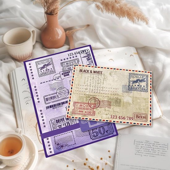 Vintage Stempelset voor Kaarten Maken en Scrapbooking - Transparante ...