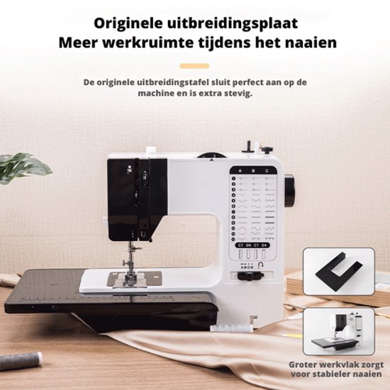 ElevateCommerce – Naaimachine Elektrisch – 38 Steken – Grote ...