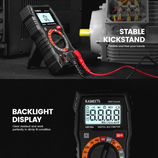 Digitale Multimeter - Multifunctionele Volmeter voor AC/DC-spanning ...
