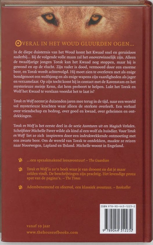 Torak en wolf 01 avonturen uit een magisch verleden, Michelle Paver ...
