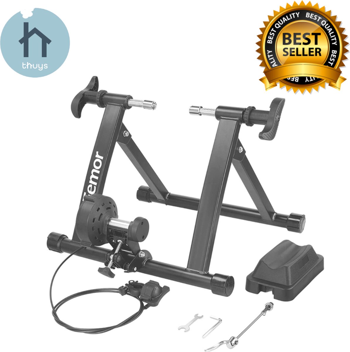 Thuys Fiets Hometrainer - Professionele Fietstrainer - Fiets Standaard ...