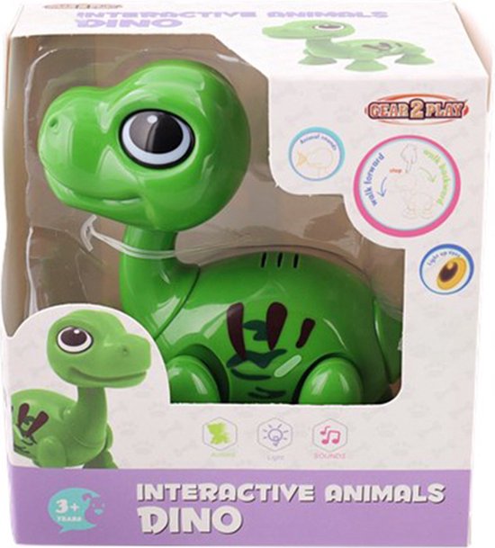 Interactive Dino Met licht en geluid | bol.com