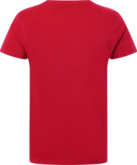 EENDRACHT MAAKT MACHT herenshirt - Rood - Maat L - Korte mouwen - Ronde ...