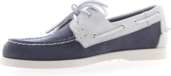 Sebago Docksides Light Grey - Blue Indigo | bol.com