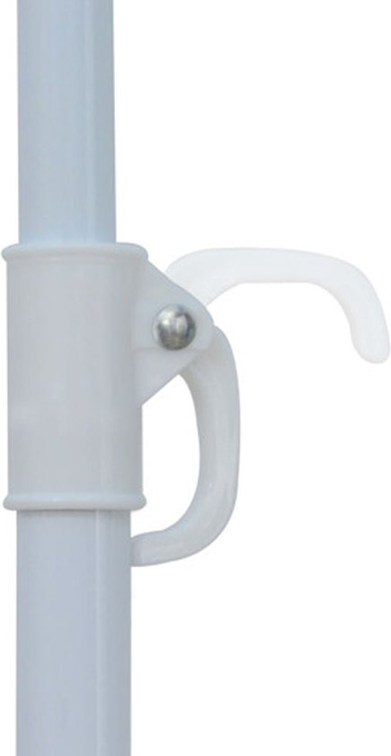 VDXL Strandparasol/-tent 180 cm stof blauw en wit | bol.com