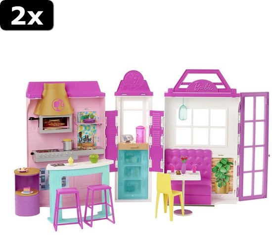 2x Barbie Cook and Grill Restaurant | bol