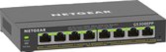 Netgear GS308EPP - Netwerk Switch - Smart Managed Plus - 8 Poorten ...