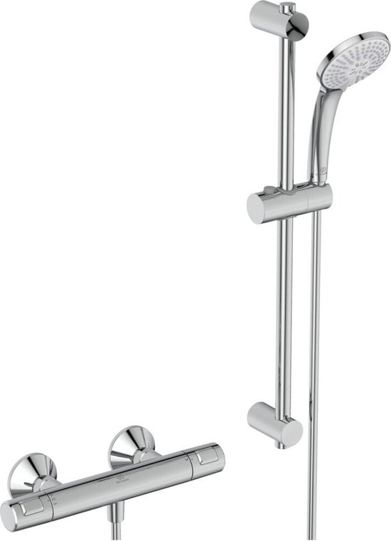 Ideal Standard Ceratherm T25 Douchetherm Met Idealrain Glijstangc M3 ...