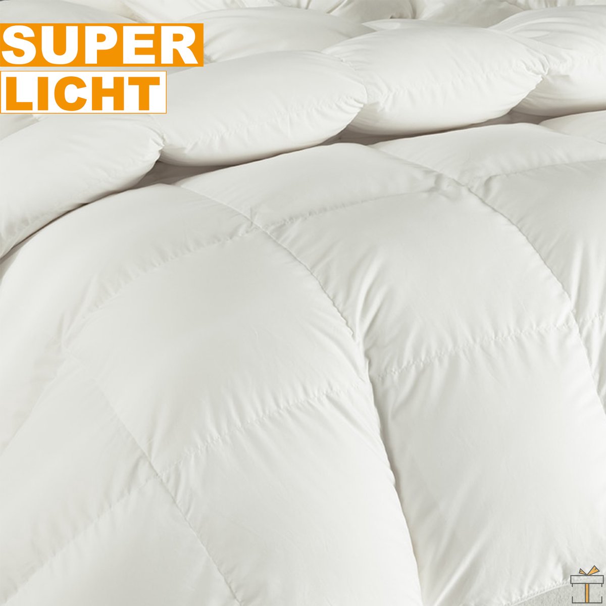 Happyment® Ganzendons dekbed 140x200cm - Premium donsdeken 1 ...