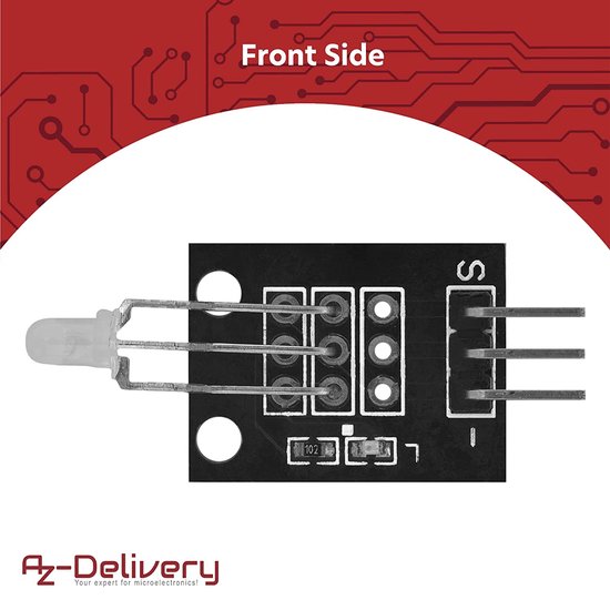 AZDelivery 5 x KY-029 Bi-Color LED Module 3mm compatibel met Arduino ...