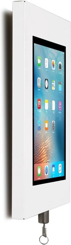 Flexibele tablet wandhouder 160 mm Securo S voor 7-8 inch tablets - wit ...