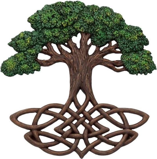 Nemesis Now Muurdecoratie Tree of Life (Painted) Multicolours | bol