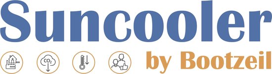 Suncooler - zonwering lichtkoepel - 100 x 100 | bol.com