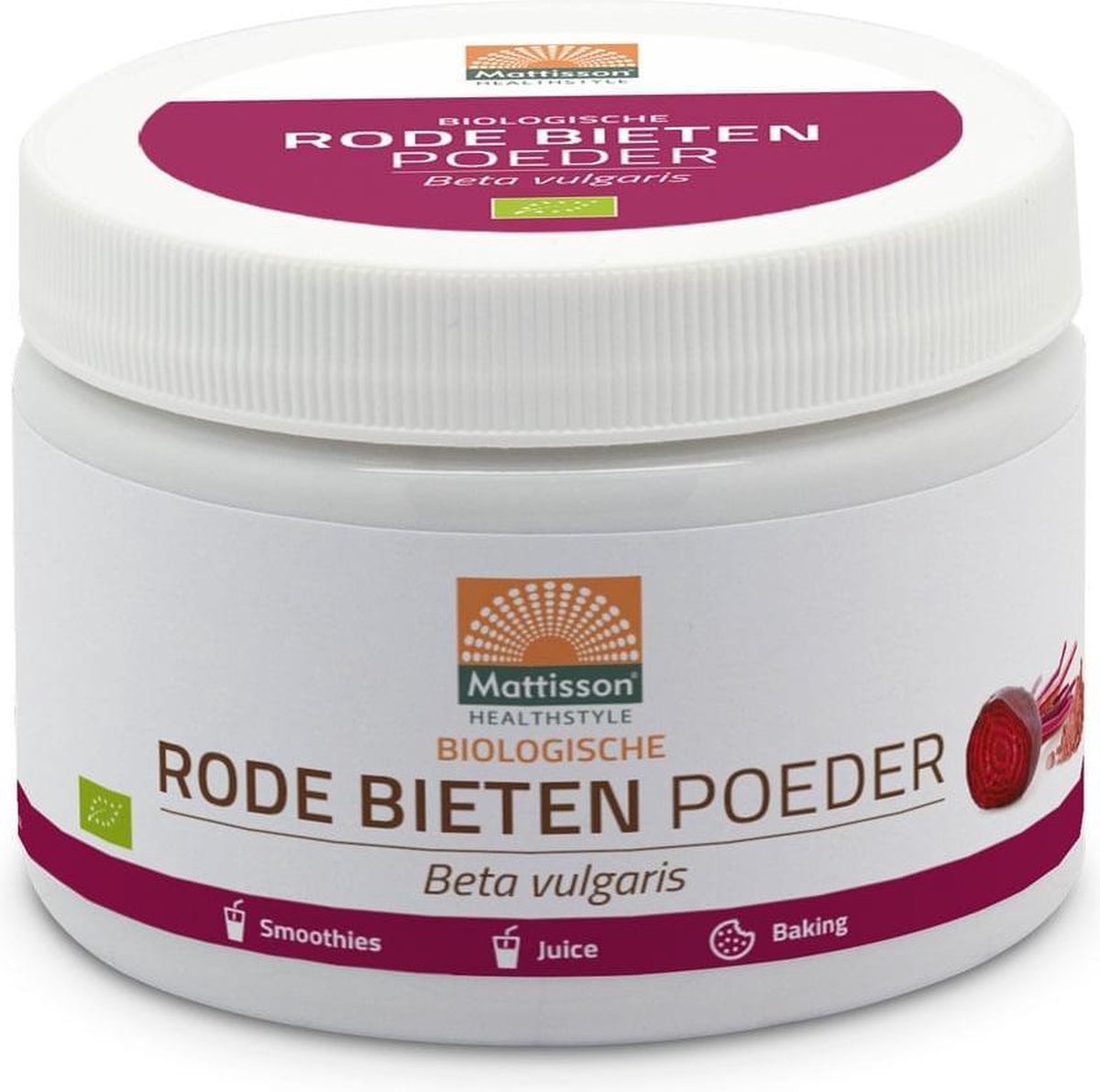 Mattisson - Biologische Rode Bieten poeder - 125 g | bol.com