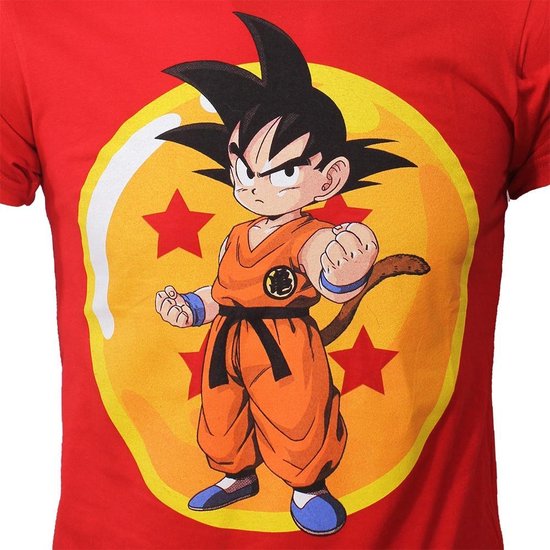 Dragon Ball Z Son Goku Kids T-Shirt Rood - Officiële Merchandise | bol.com