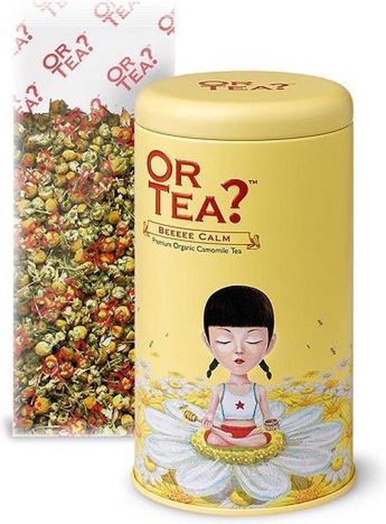Or Tea? Bee Calm - kamille & vanillethee - Tin Canister - los - BIO ...