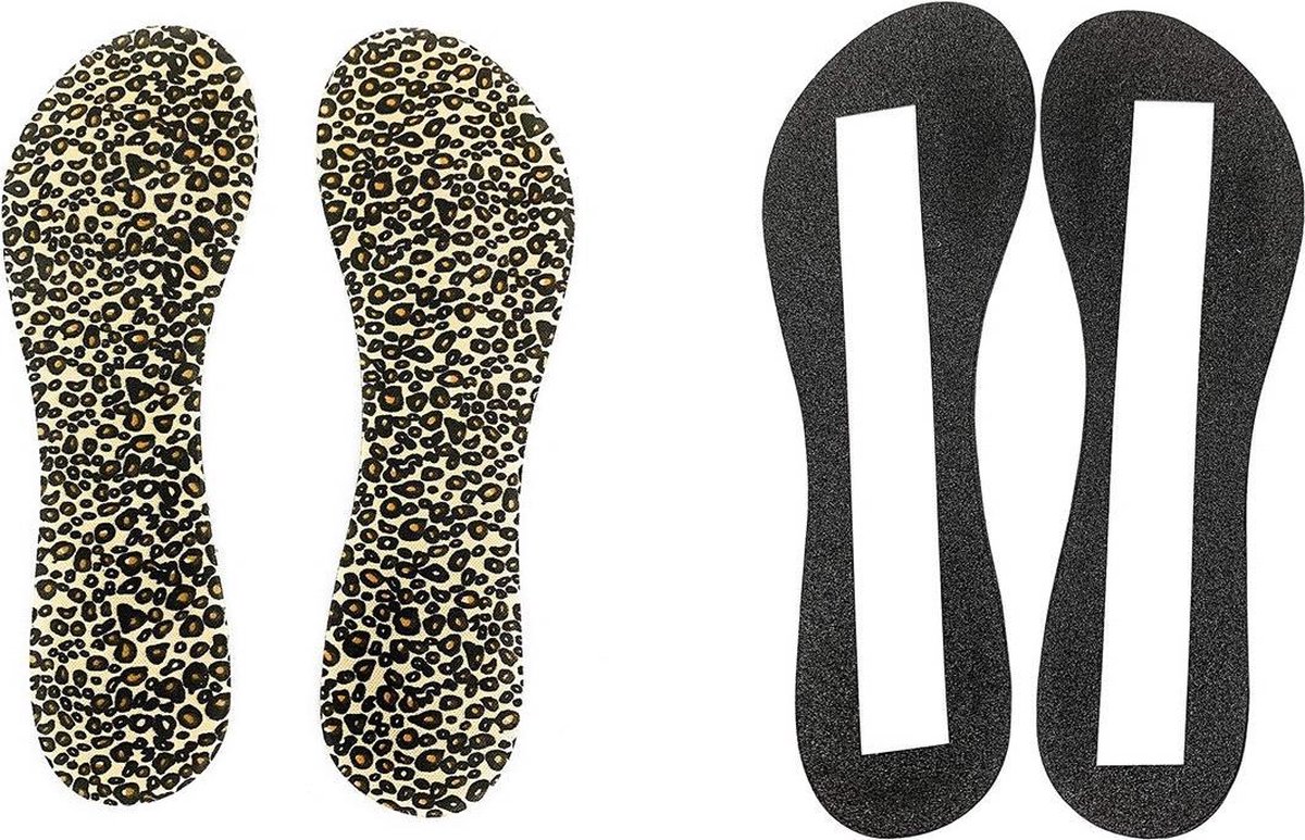 1 paar 3/4 inlegzool met kussentje voor de voetvoet en achterkant voet ...