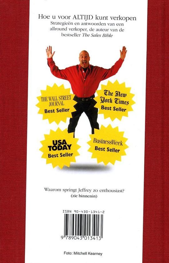 Het Rode Boekje Voor Verkopers, Jeffrey Gitomer | 9789043013413 ...