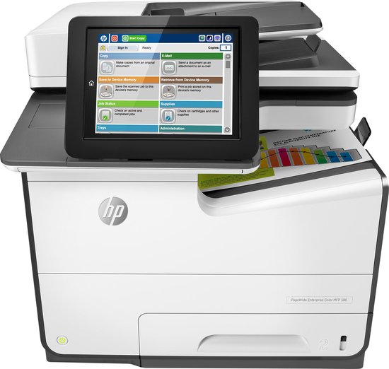 HP PageWide Enterprise Color MFP 586dn - All-in-One Printer | bol.com