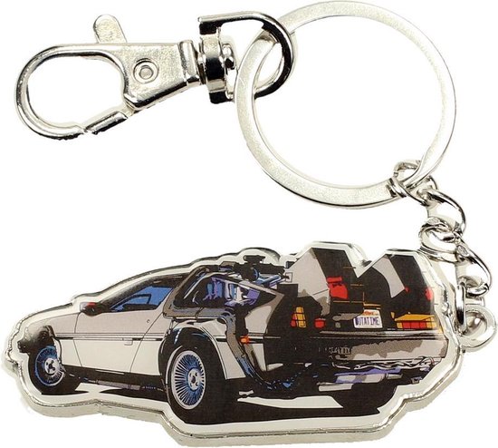 Back to the Future: Time Machine keychain | bol.com