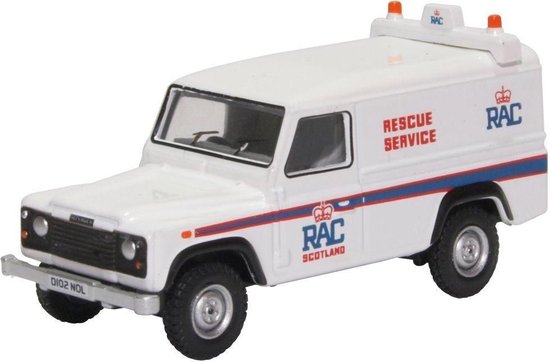 OXFORD Land Rover DEFENDER LWB HARD BACK RAC schaalmodel 1:76 | bol