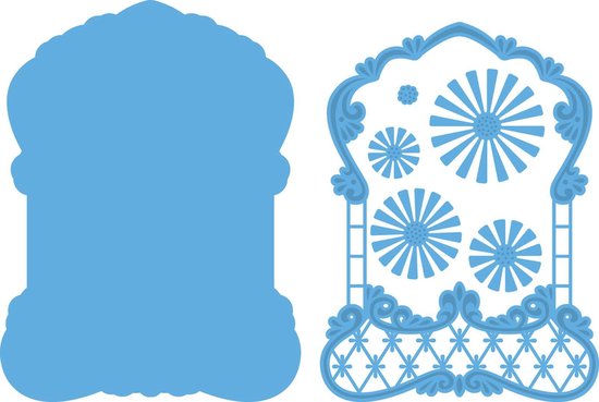 Marianne Design Creatables Snij en Embosstencil - Anjas label | bol