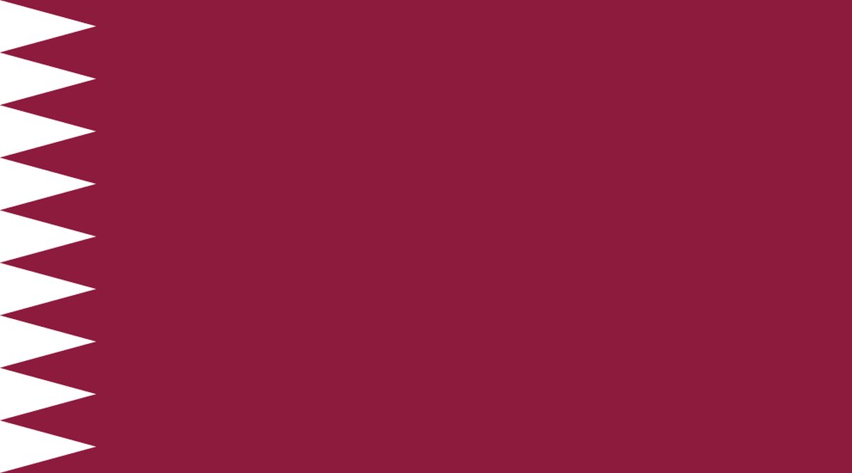 Vlag Qatar 100x150cm - Spunpoly | bol.com