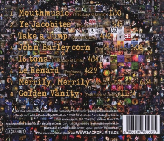 Lack Of Limits - Live Too (CD), Lack Of Limits | CD (album) | Muziek ...