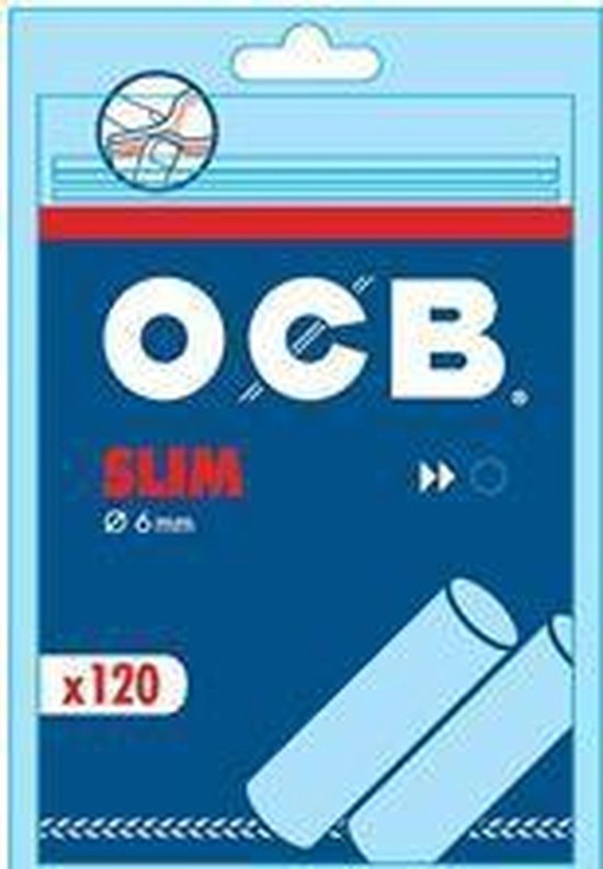 Ocb slim filter tips (34 x 120) | bol.com
