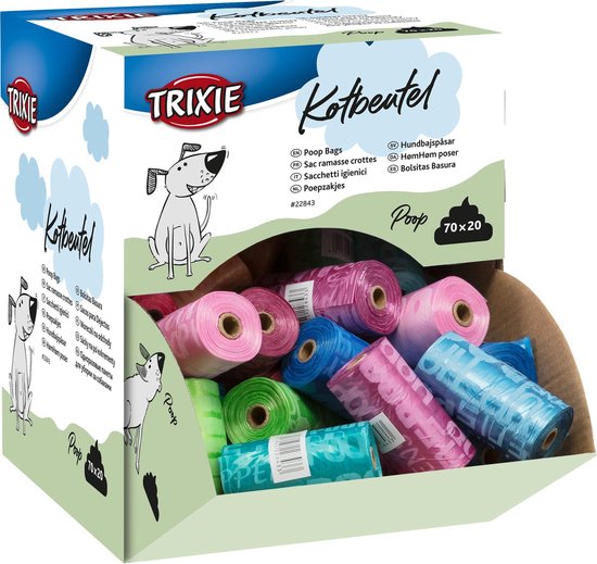 Trixie Présentoir pour sachets à excréments 70x20 pièces | bol.com