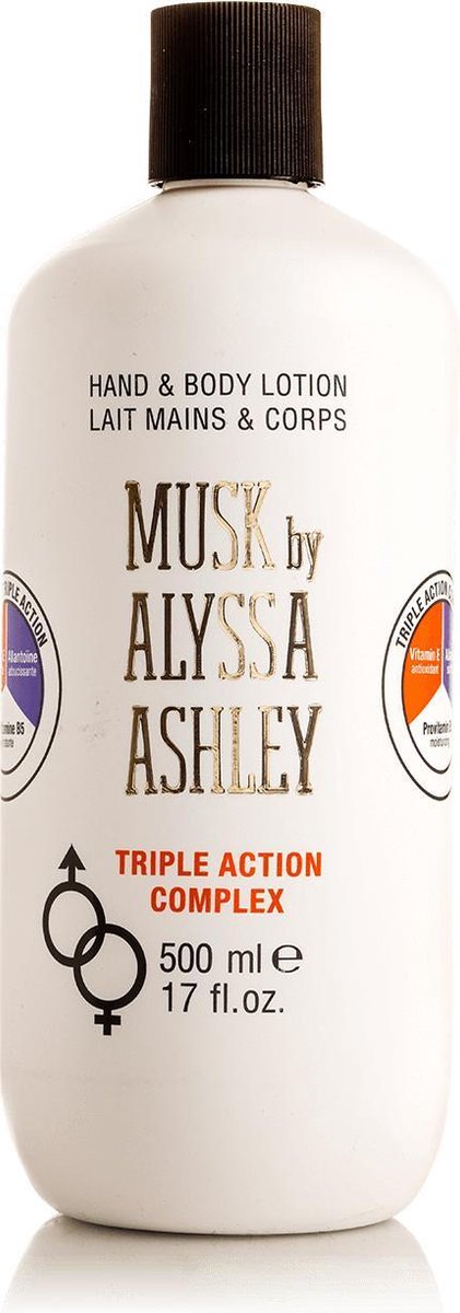 Alyssa Ashley Musk - 500 ml - Bodylotion | bol.com