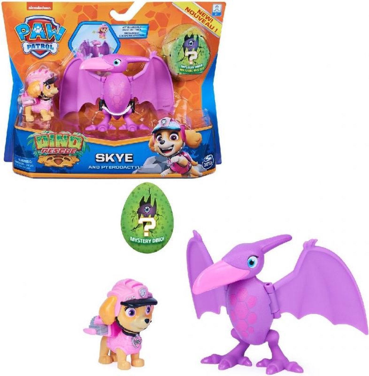 Paw Patrol Dino Rescue Action Pack Pups Skye | bol.com