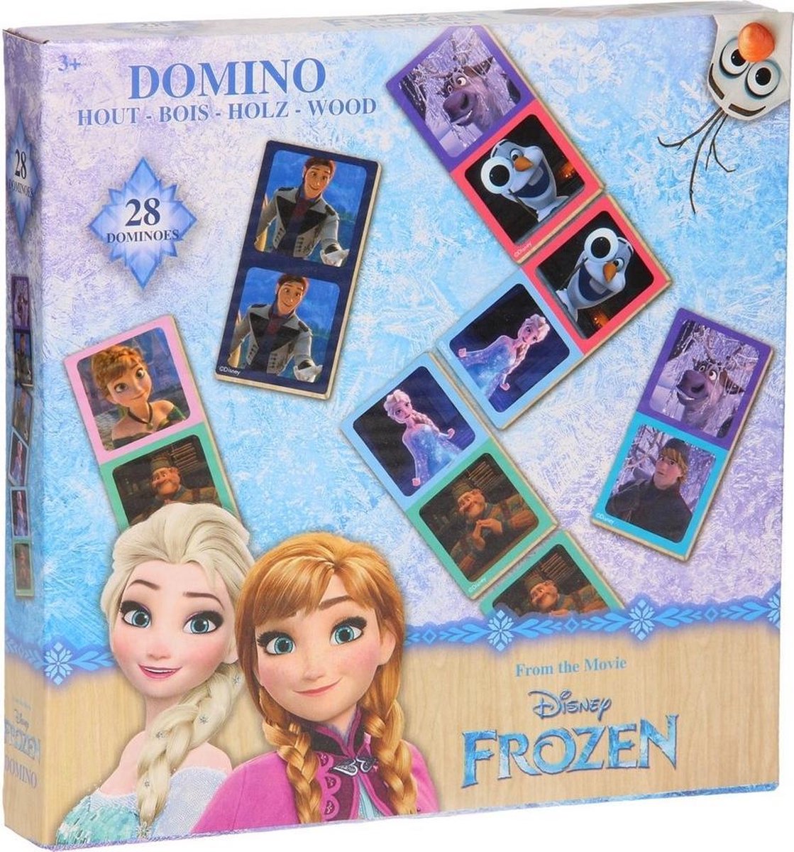 Frozen Domino Hout | Games | bol.com