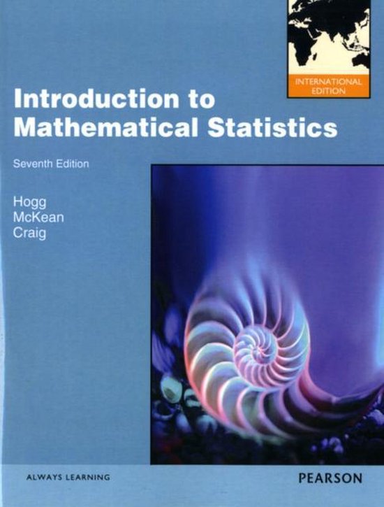 Introduction to Mathematical Statistics | 9780321824677 | Robert Hogg ...